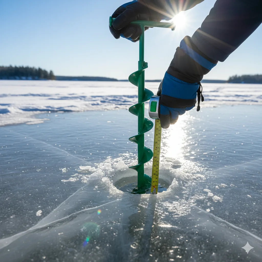 How to Measure Ice Thickness Safely: 5 Reliable Methods and Testing Devices